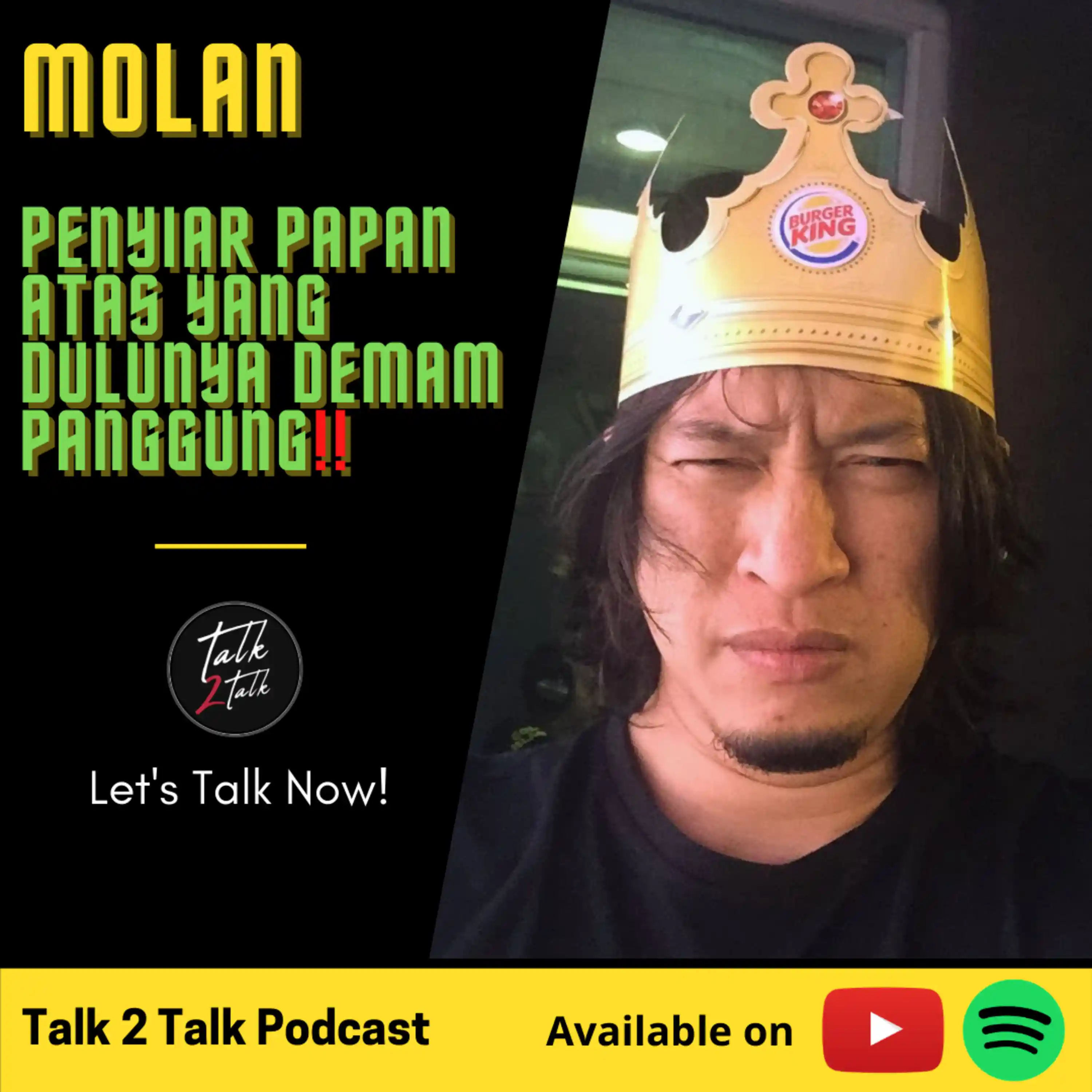 Talk 2 Talk : #Talk125 Molan, Penyiar Papan Atas Yang Dulunya Demam ...