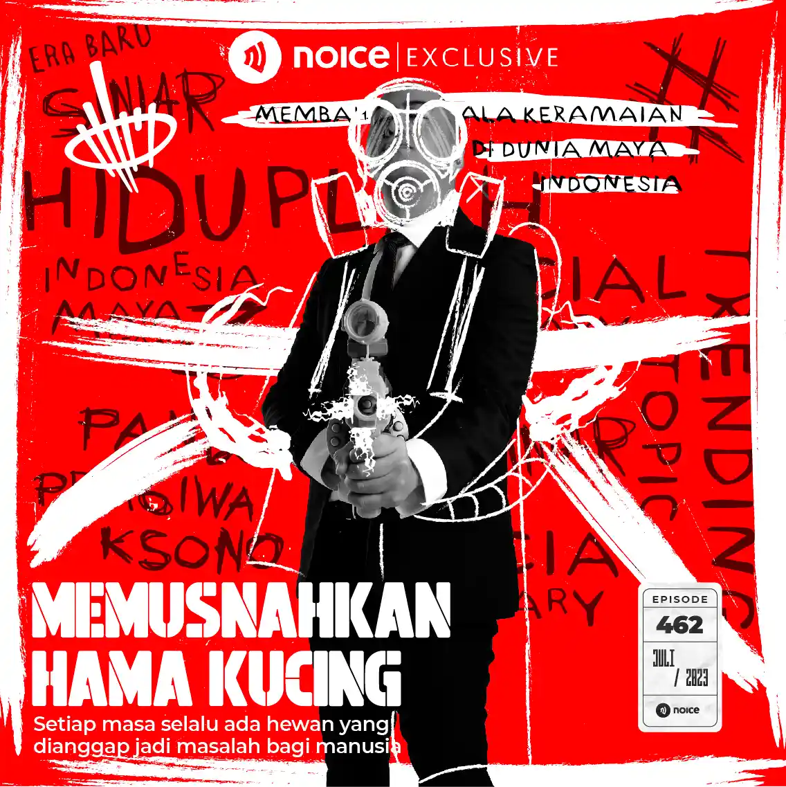 Hiduplah Indonesia Maya : MEMUSNAHKAN HAMA KUCING | Noice Podcast
