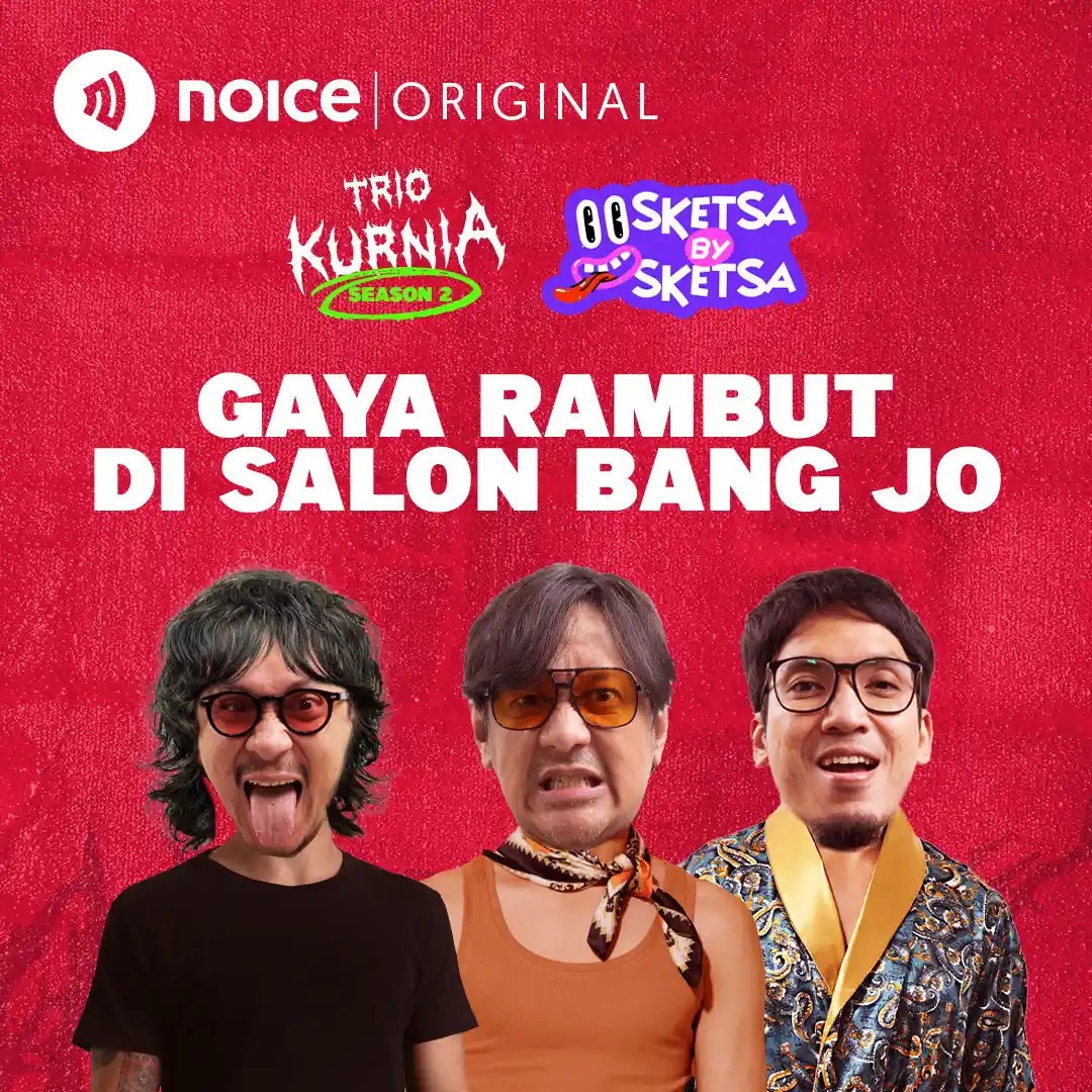 TRIO KURNIA (Vincent Desta & Andre) : Gaya Rambut Di Salon Bang Jo (Cuplikan Episode 58) | Noice ...