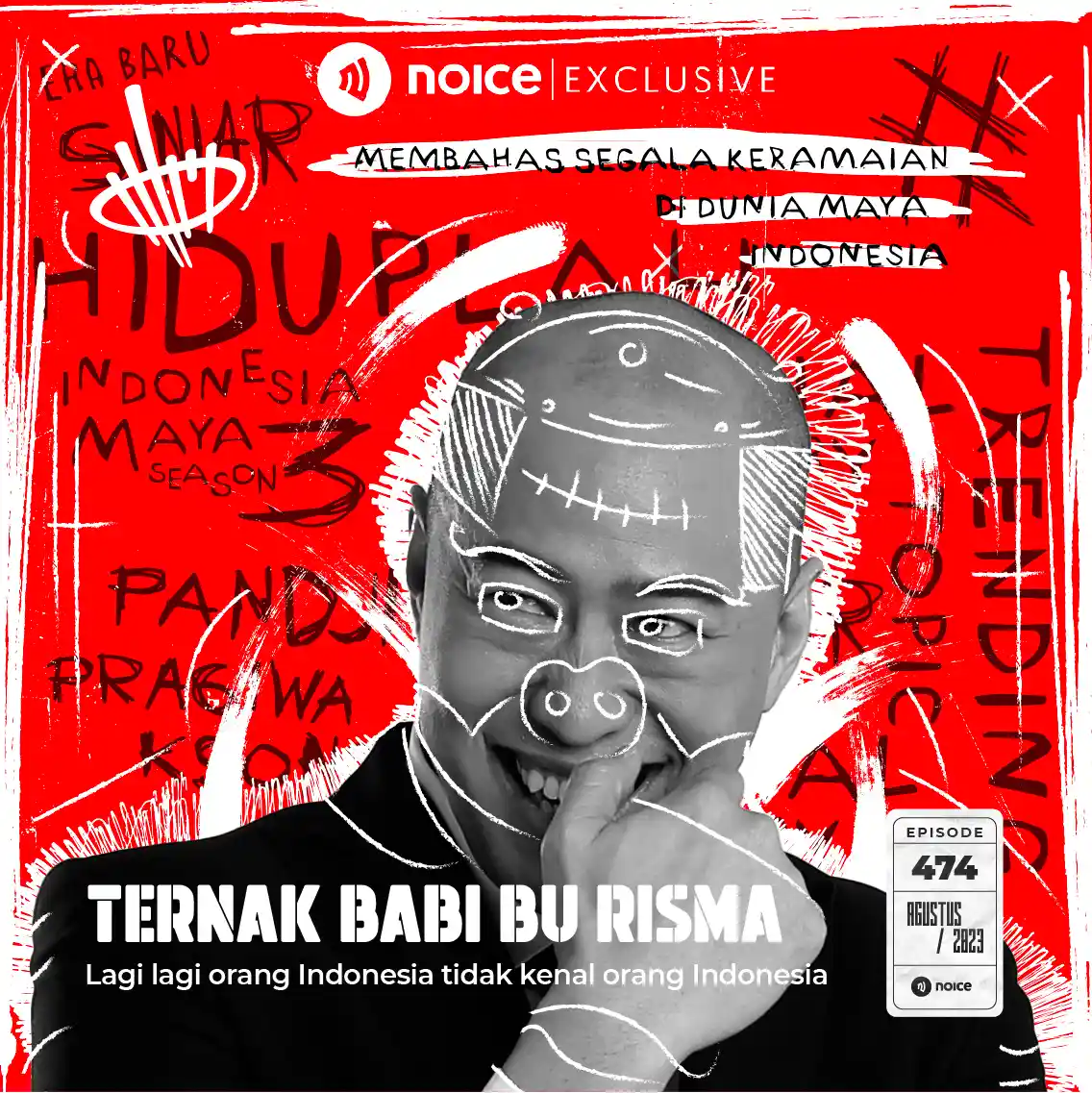 Hiduplah Indonesia Maya : TERNAK BABI BU RISMA | Noice Podcast