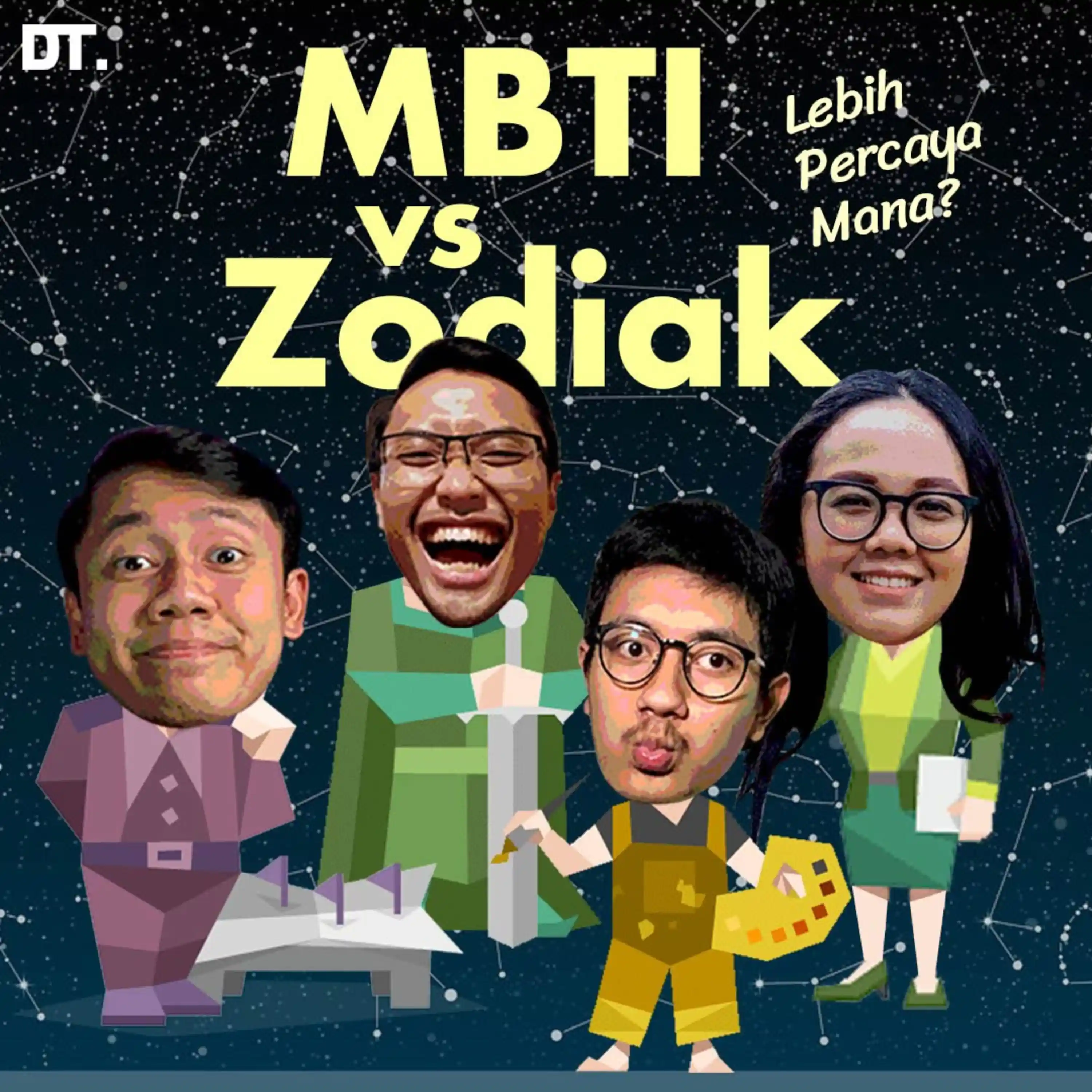 OKR (Obrolan Kala Rehat) : Zodiak VS MBTI, Lebih Percaya Mana? | Noice Podcast