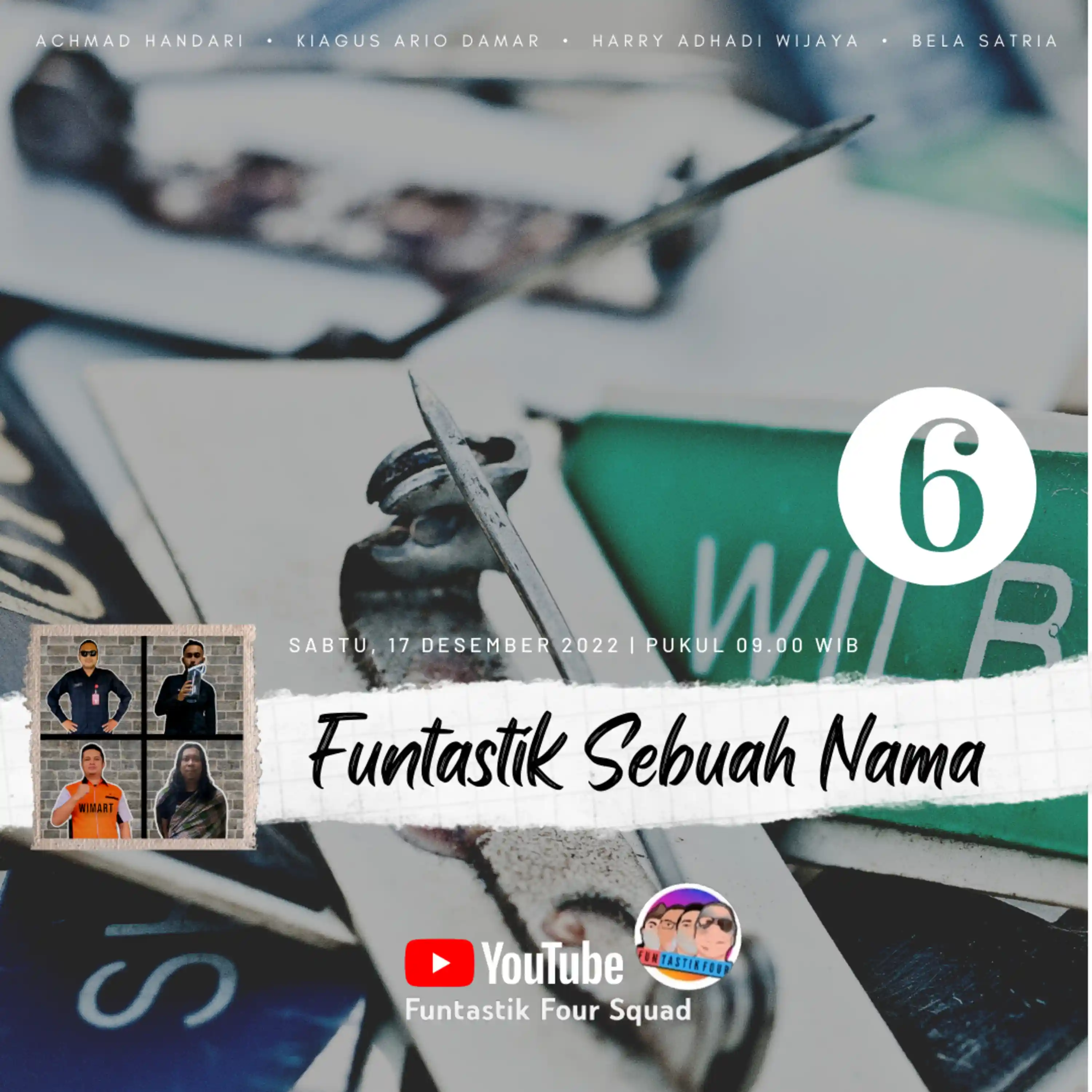 Funtastik Four : Episode 06 S03 - Funtastik Sebuah Nama | Noice Podcast