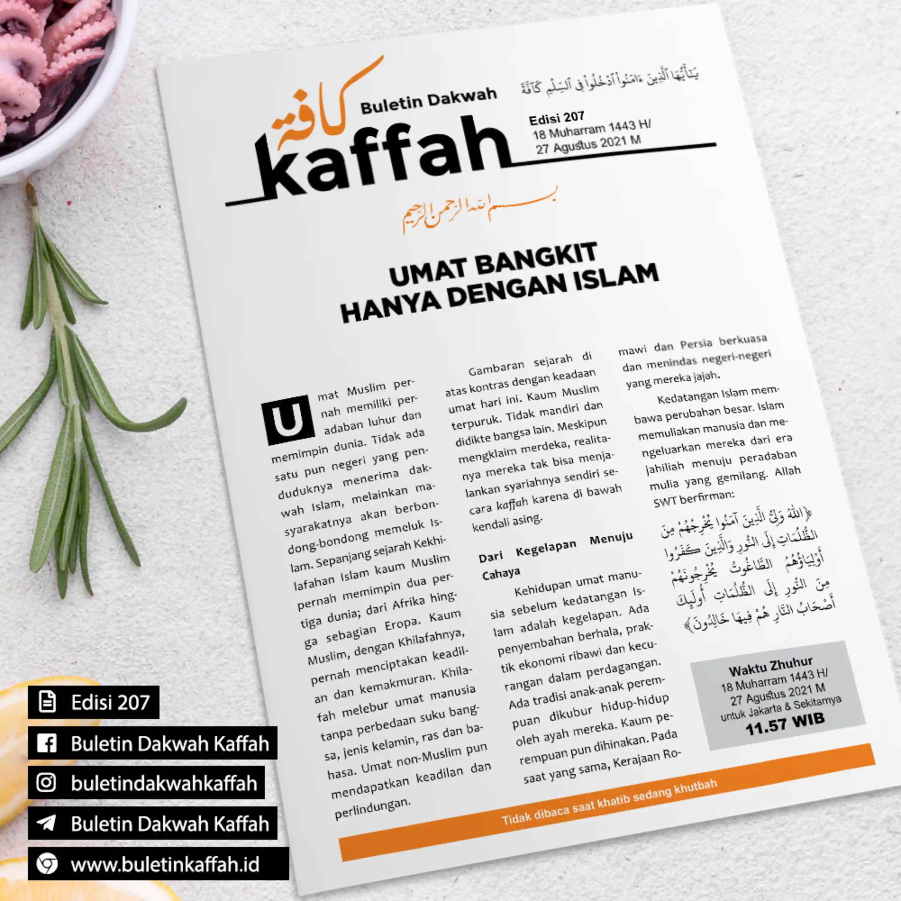 Buletin Dakwah Kaffah : Podcast Buletin Dakwah Kaffah 207 | Noice Podcast